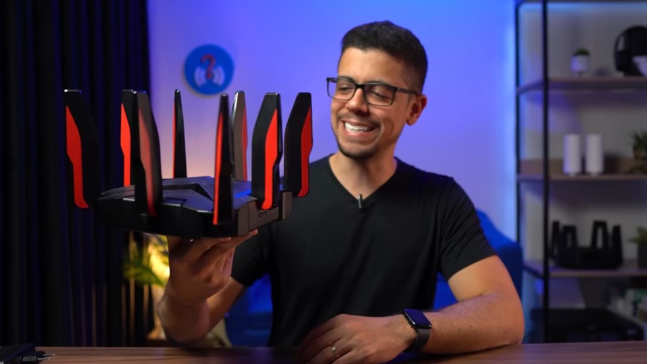TP-Link Archer GX90: Roteador gamer Wi-Fi 6 BRUTO nos jogos!